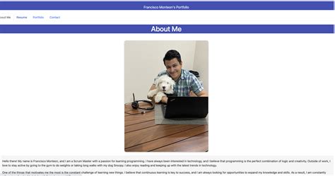 Github Monteonfrank Portfolio Using React Project Portfolio Using React