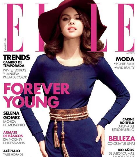 Stevengomillion Tbt To Selenagomez First Cover Shoot For Elle