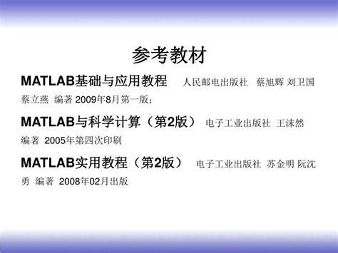 Ppt Matlab 程序设计与应用 Powerpoint Presentation Free Download Id 4109597