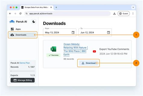 Export Youtube Comments Easily With Pavuk Ai Step By Step Guide