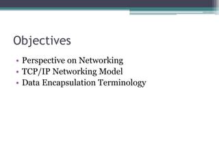 Ccna Chapter Introduction To Tcp Ip Networking Pptx