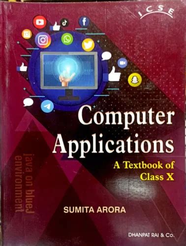Computer Applications Icse Sumita Arora