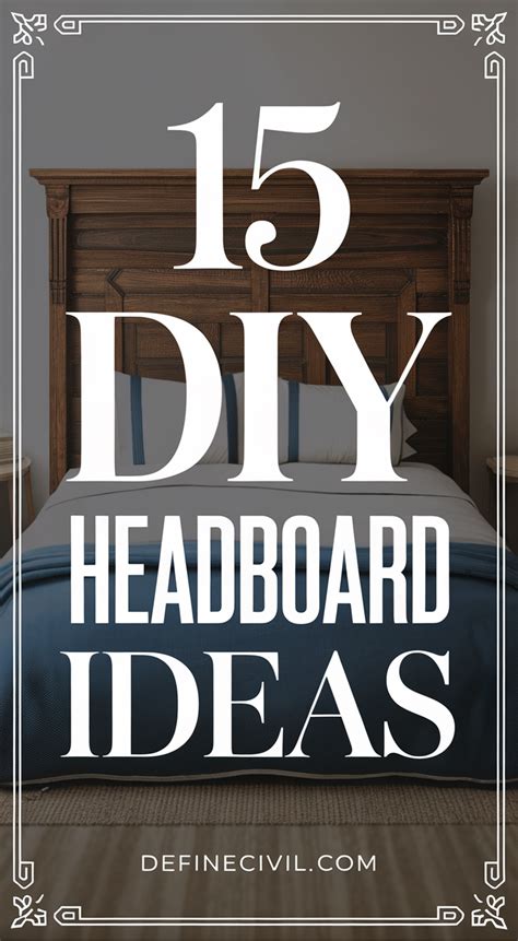 Want 15 Diy Headboard Ideas In 2025 Diy Bed Headboard Diy