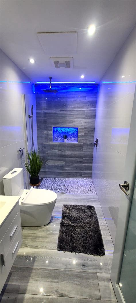 Pin by rushdi rivera on Baños pequeños modernos porcelanato in 2024