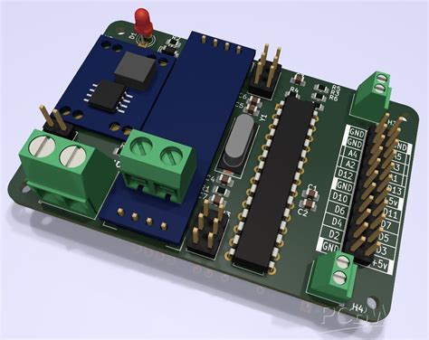 arduino clone modbus rtu node share pcbway