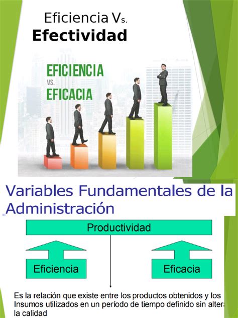 1 Eficiencia Vs Eficacia Pdf