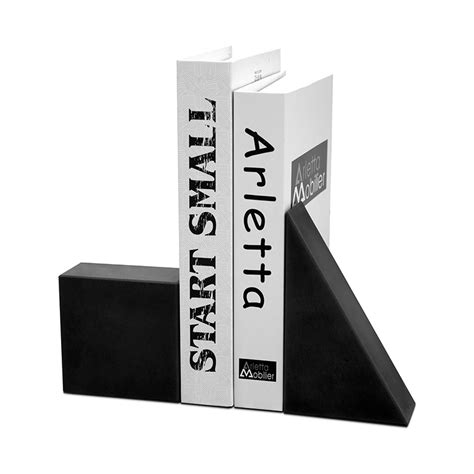 另一边书靠水泥书档创意家居饰品现代简约书立书档北欧ins摆件 虎窝淘