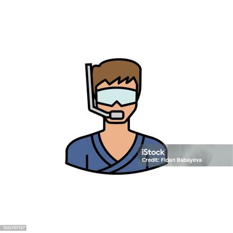 아바타 스노클링 윤곽선 컬러 아이콘 웹 로고 모바일 앱 Ui Ux에 표시 및 기호를 사용할 수 있습니다 가공의 인물에 대한 스톡 벡터 아트 및 기타 이미지 Istock