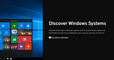 Discover Windows Systems