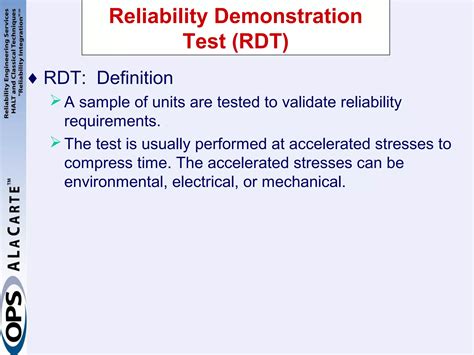 Reliability Integration Across The Product Life Cycle Ppt Computer Software And Applications
