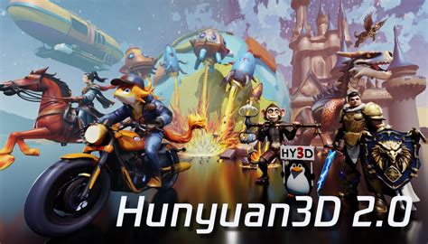 Tencent Launches Hunyuan 3D 2 0 For High Resolution Textured 3D Assets