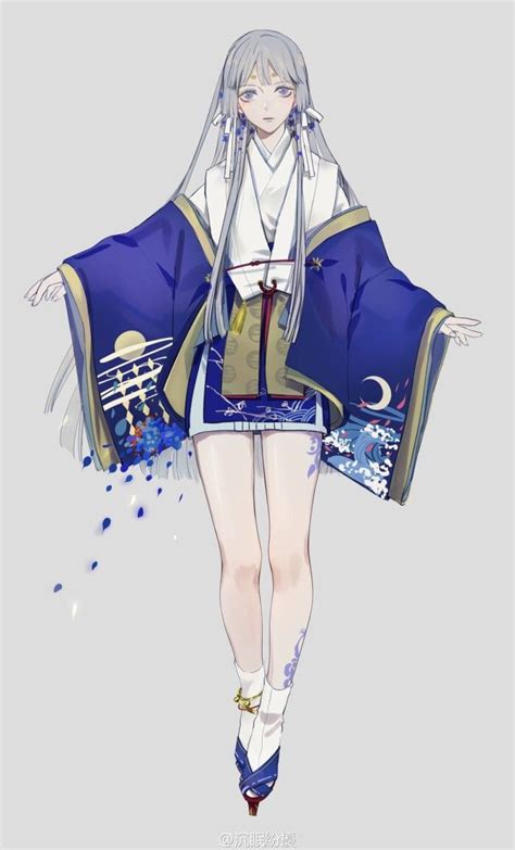 ボード「cute」のピン 女性キャラクターデザイン 雪女 キャラクターデザイン