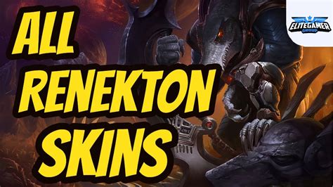 All Renekton Skins Spotlight League Of Legends Skin Review YouTube