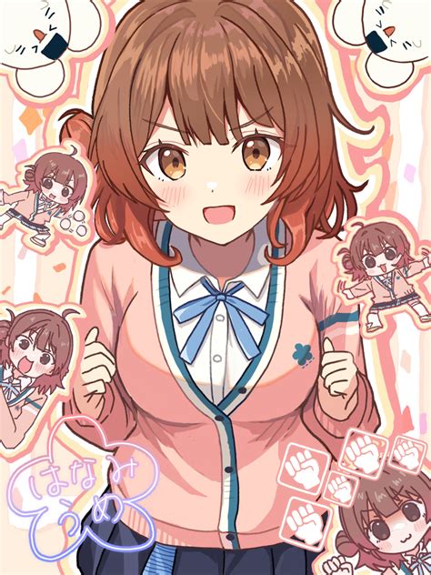 Hanami Ume Idolmaster And 1 More Drawn By Hiyokoneneko Danbooru