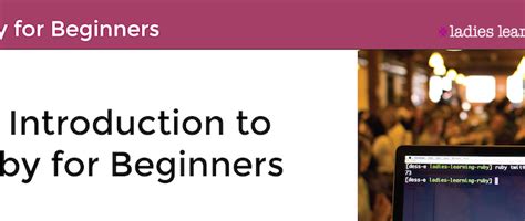 An Introduction To Ruby For Beginners Globalnews Events