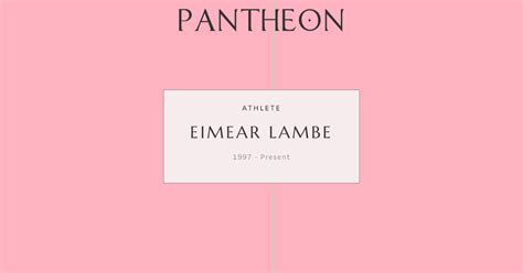 Eimear Lambe Biography Pantheon