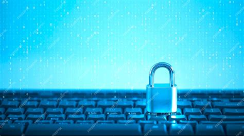 Premium Photo Padlock Data Security Network Protection Internet Security And Data Protection
