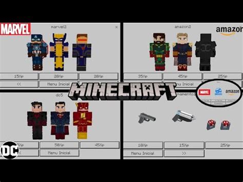 Melhor Addon de Heróis para o Minecraft Bedrock MCPE pvzin YouTube
