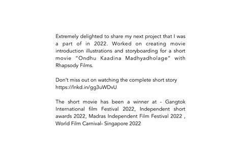 Movie Introduction Illustrations On Behance
