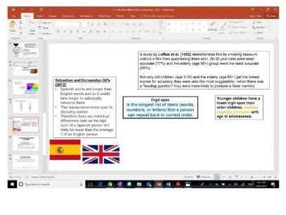 Edexcel A Level Psych Cognitive Individual Differences Teaching Resources