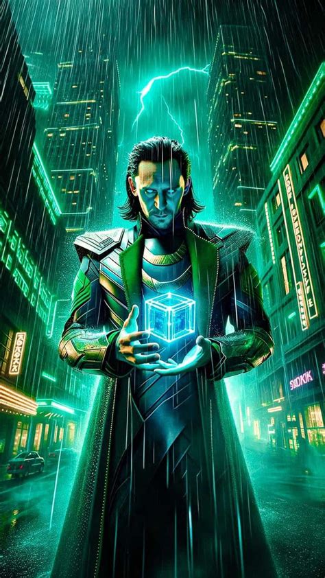 Loki Tesseract Iphone Wallpaper 4k Loki Android Wallpaper Art