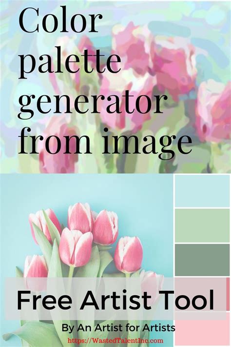 Free And Really Easy Artist Tool Color Palette Generator From Image