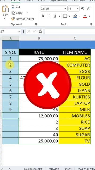 Ms Excel Learn To Add Serial Numbers Automatically In हिन्दी Shorts Shortsfeed Shortvideo