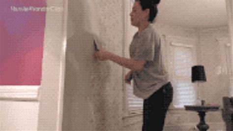 Voyeur Wallpaper Takedown Spraying Scraping And Peeling It Off