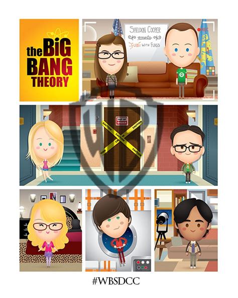 The Big Bang Theory Artist Series To Debut At Sdcc 2013 Convention Scene