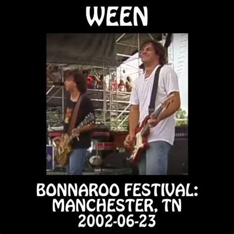 Ween Live At Manchester Tn Great Stage Park Bonnaroo Festival On