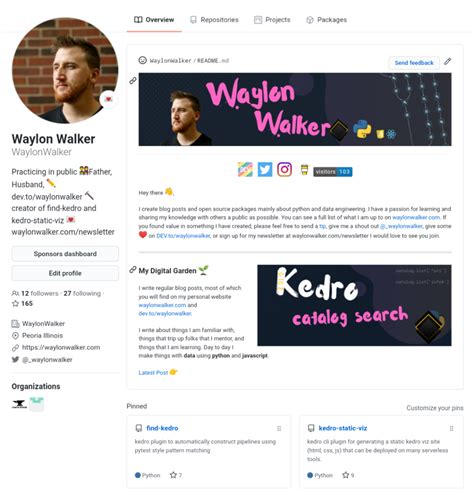 🤓 Whats On Your Github Profile