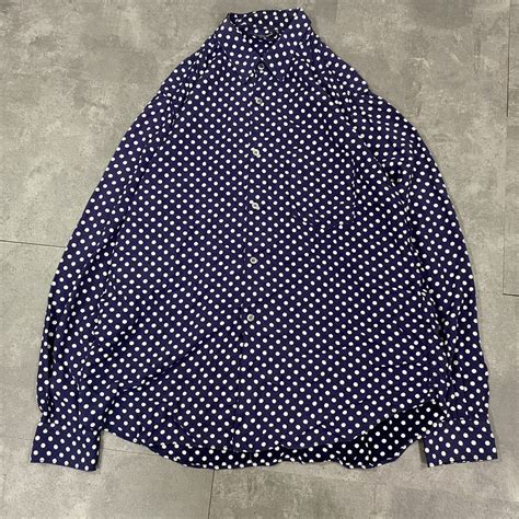 Junya Watanabe Ad2003 Polka Dot Long Sleeve Button Up Grailed