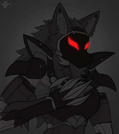 Hunter Unit Cyberwolf Protogen Adopt Bonus Sketch By Brazilianflamingo On Deviantart