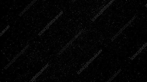 Realistic Naked Eye View Of Starfield Animation Stock Video Clip