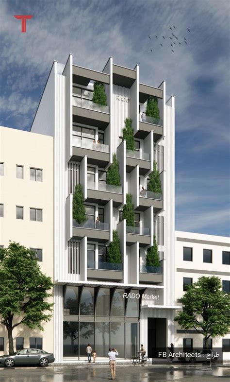 طراحی پلان و نما ساختمان مسکونی رادو طرح تو طرح