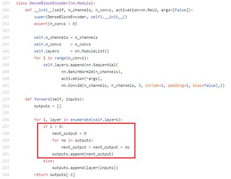 This Implementation Of A Kind Of Dense Block Is Right Or Wrong Vision PyTorch Forums