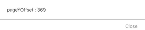 Html 窗口 Pageyoffset 属性 码农参考