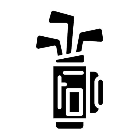 Premium Vector Vector Design Golf Bag Icon Style