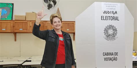 Dilma Rousseff Votó Y Mostró Su Confianza En Que Ganará Lula Filo News