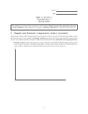 Ps Pdf Name SID EEP ECON Problem Set Spring The Following Exercises Will