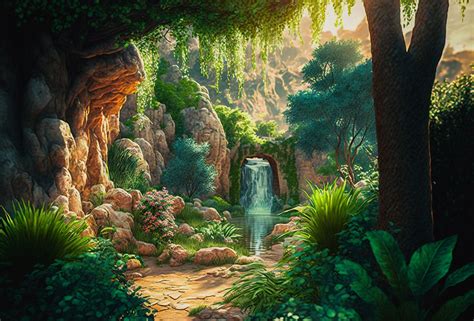 Download Ai Generated Trees Nature Royalty Free Stock Illustration