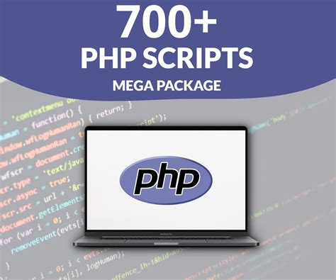 PHP MEGA Package 720 Premium PHP Scripts For Your Website Development Etsy