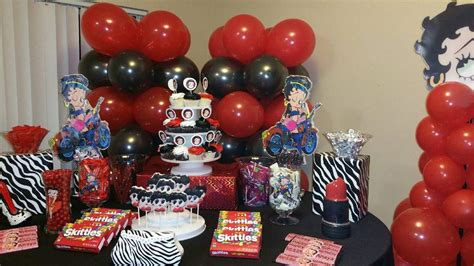 Betty Boop Birthday Party Ideas Photo 1 Of 20 Catch My Party