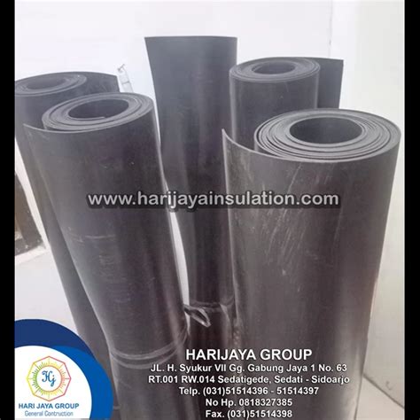 Jual Rubber Sheet Karet Hitam Tebal 3mm X 1m X 1m Surabaya Hari Jaya