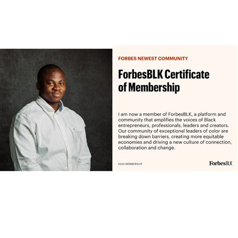 Michael Babalola Mba Pmp On Linkedin Forbes Forbesblk Entrepreneurship