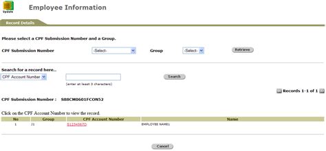 Updating Employee Information