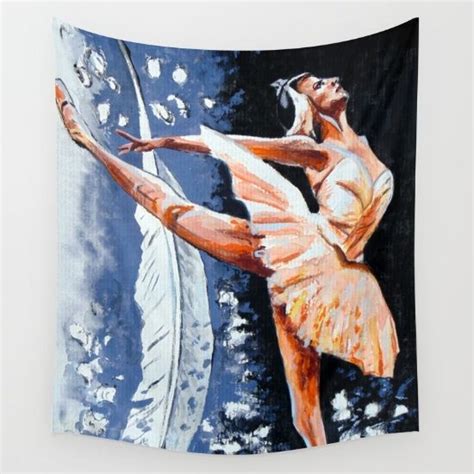 Ballerina Wall Tapestry By Daniel Janda Society6 Tapestry Wall