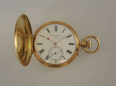 18k Gold Hunter Pocket Watch By Barraud And Lund Sold By Asprey C1877