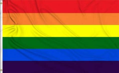3x5 Rainbow Gay Pride Striped 210d Nylon Flag 3x5 Heavy Duty Ebay