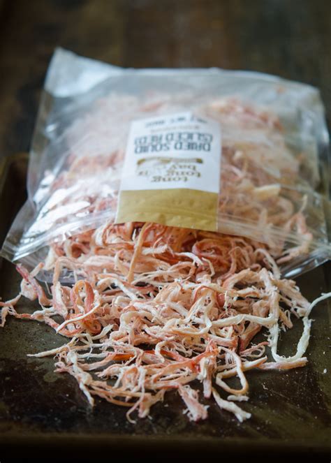 Spicy Shredded Squid Side Dish Beyond Kimchee